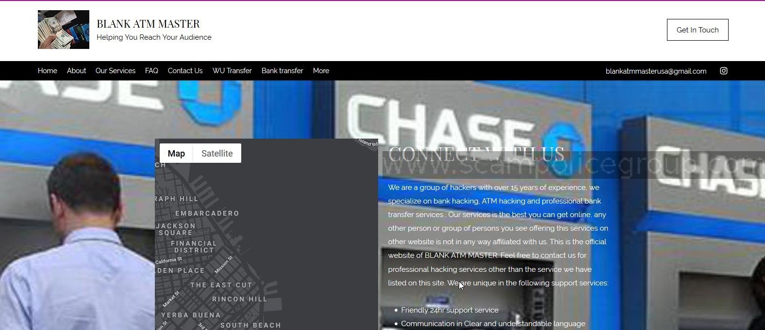 SPAM: Advance Fee Fraud/Phishing: BLANK ATM MASTER USA DATABASE ...