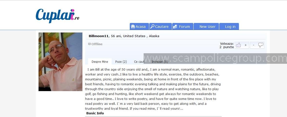 Romance Scam/Army Leave scammer/Phishing: JAMES DICKEY - Scampolice Group