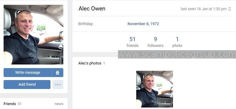 Romance Scam/Army Leave scammer: MOSES BECKER / BEK BEKWIL - Scampolice ...