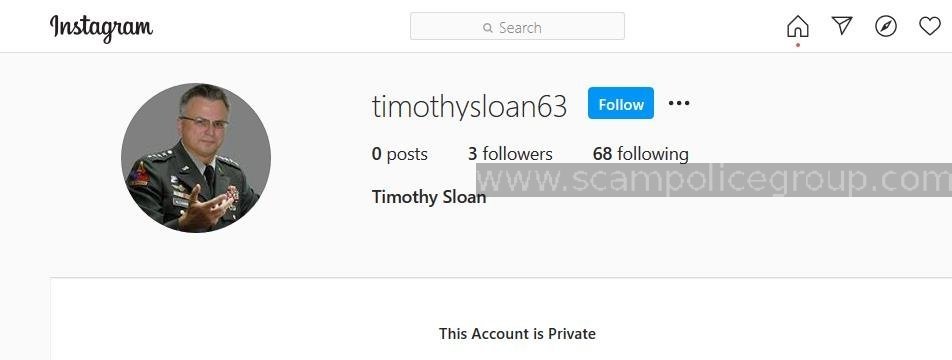 Romance Scam/Army Leave Scammer: TIMOTHY SLOAN