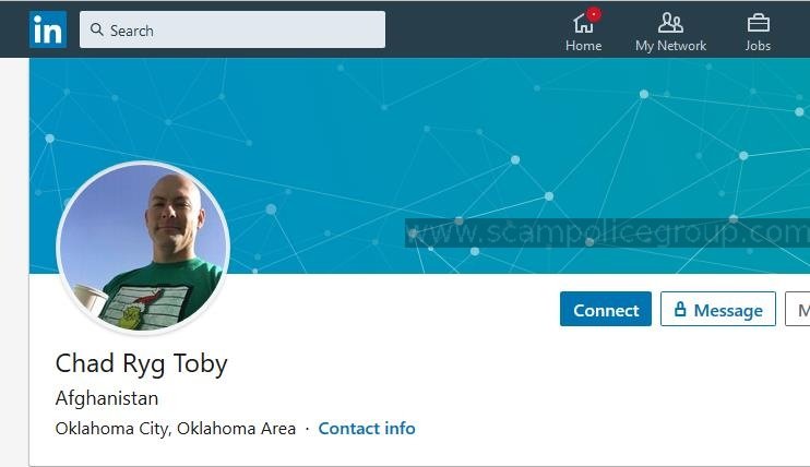 Romance Scam/Army Leave Scammer: SCOTT WALKER - Scampolice Group