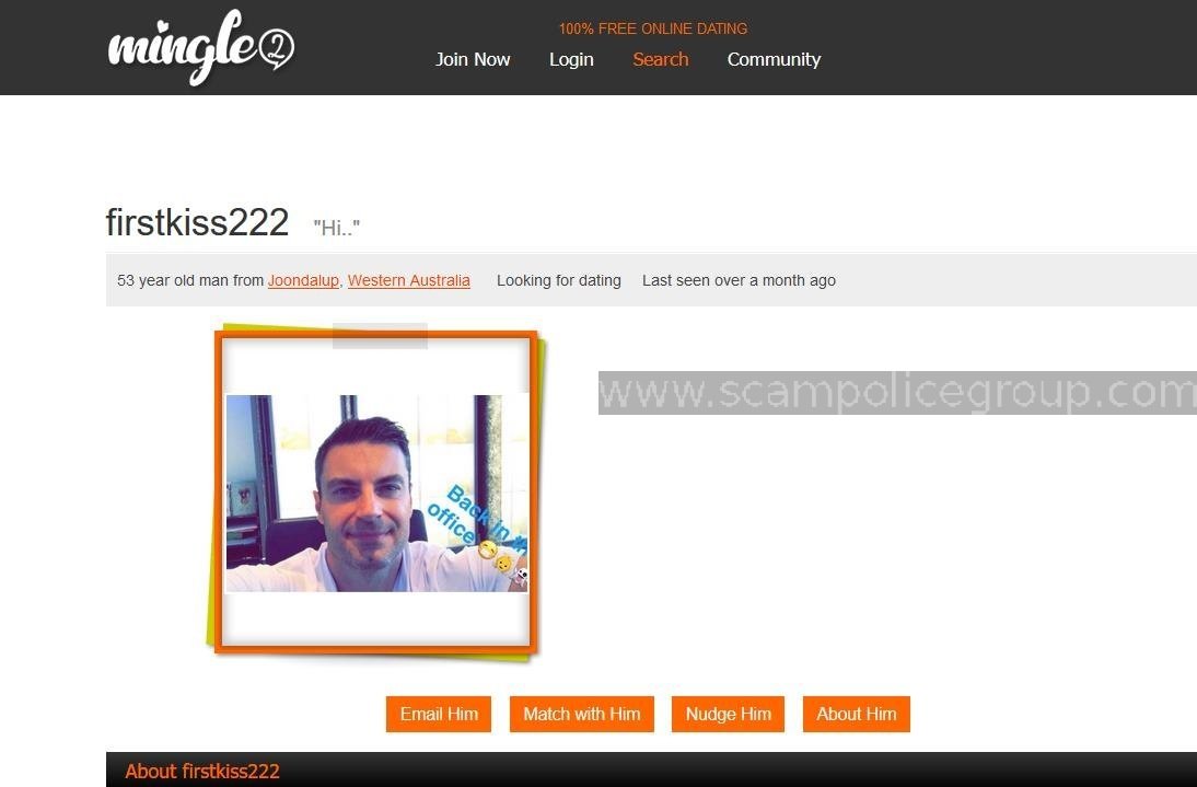 Romance Scam/Army Leave Scam: EDDIE WALKER