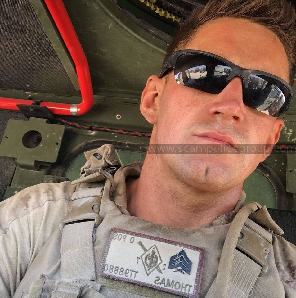 Romance Scam/Army Leave Scam/Phishing: TYLER THOMAS - Scampolice Group